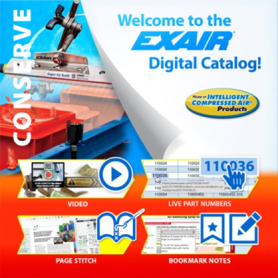 EXAIR Offers New Interactive Digital Catalogue! - Caasafety